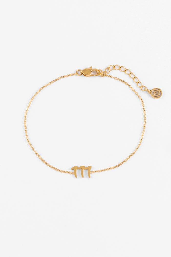 GOLD 111 INTUITION BRACELET